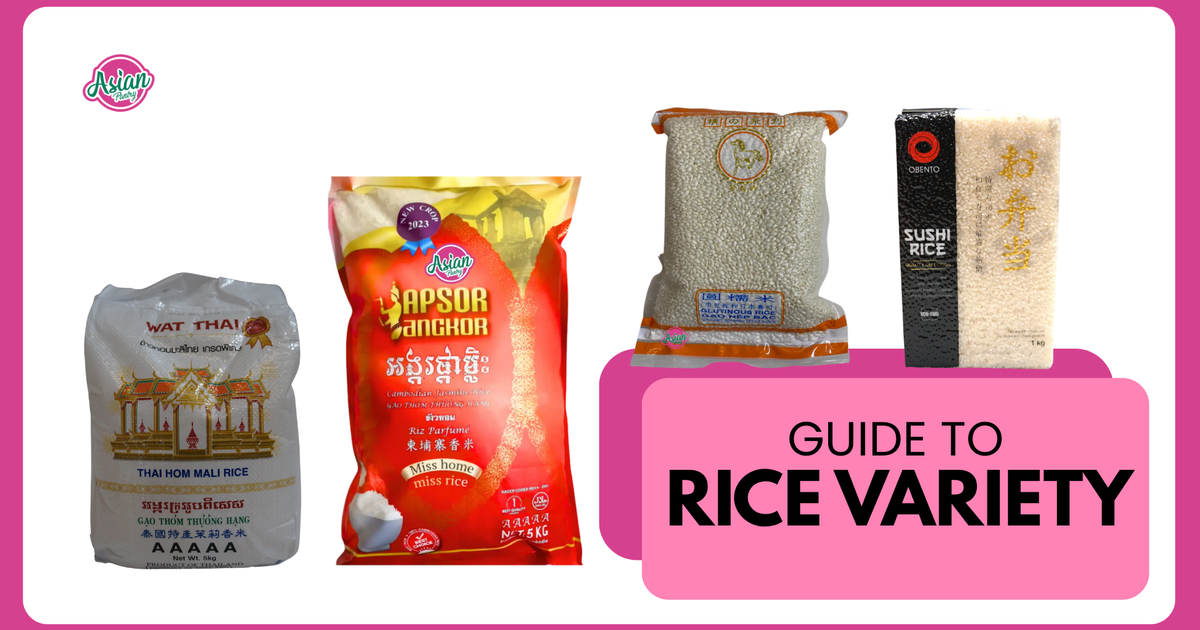 Rice Varieties Guide: Jasmine, Sushi, Glutinous and More – Asian Pantry