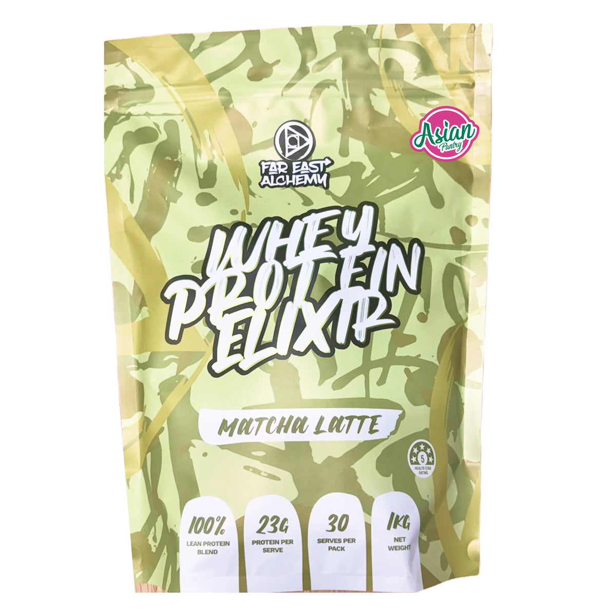 Far East Alchemy Whey Protein Elixir Matcha Latte 1kg – Asian Pantry