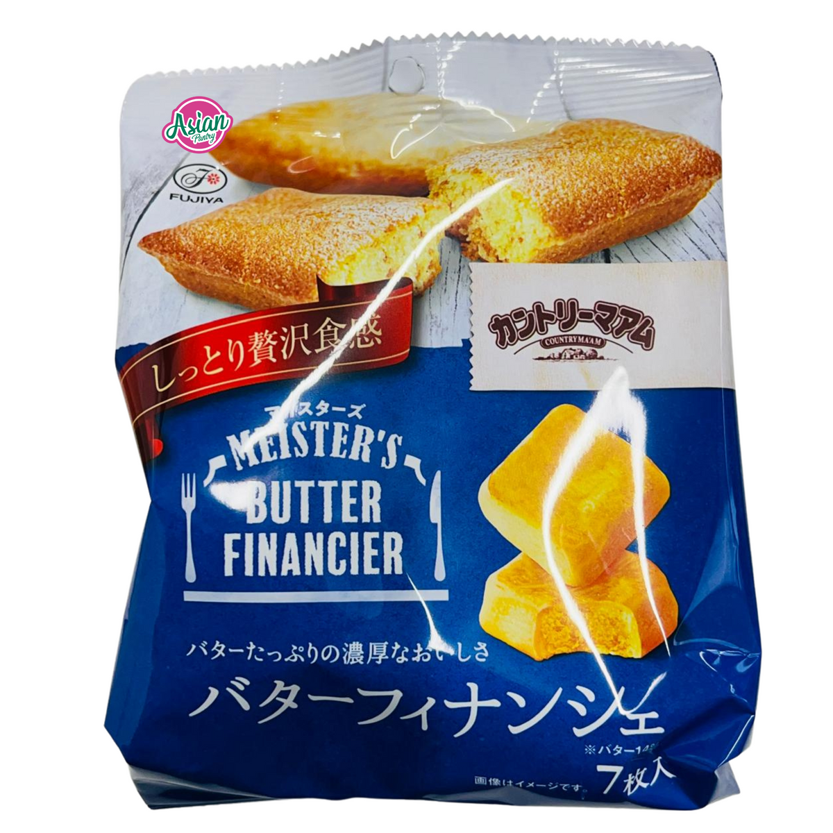 Fujiya Country Ma'am Meister's Butter Financier 77g – Asian Pantry