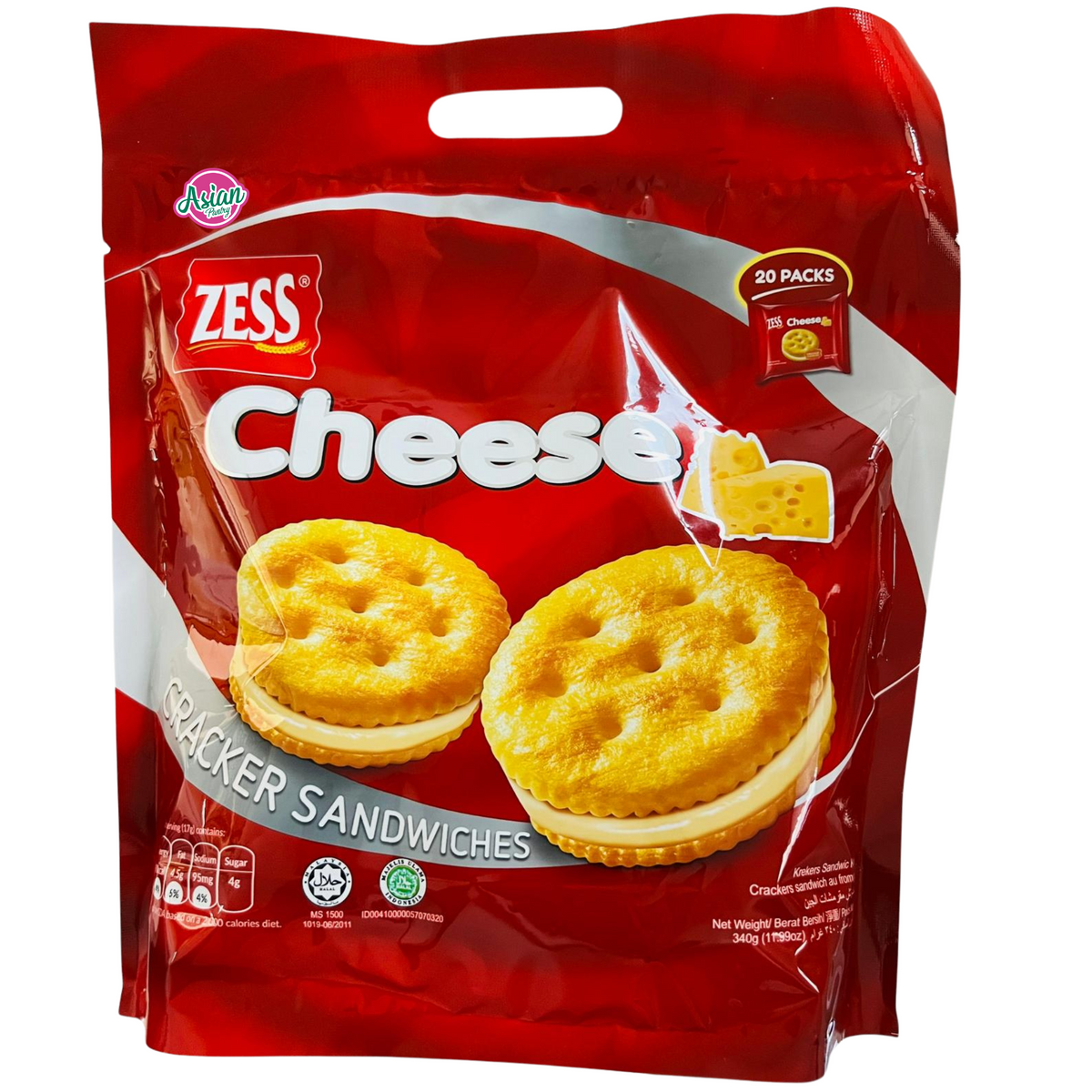 Zess Cheese Cracker Sandwiches 340g – Asian Pantry