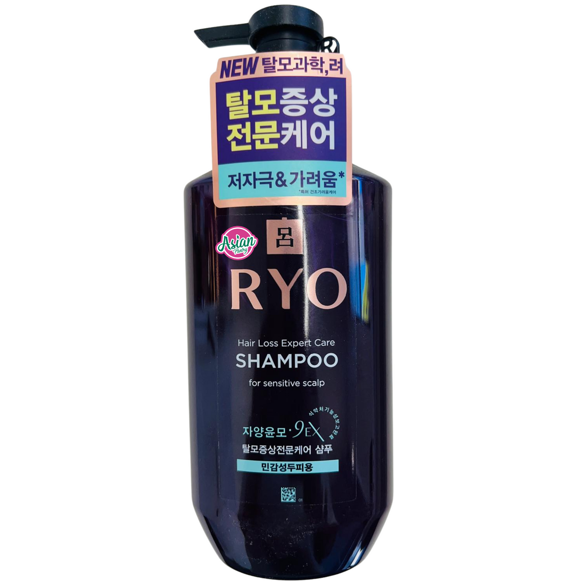 Ryo Hair Loss Expert Care Shampoo for Sensitive Scalp 400ml – Asian Pantry
