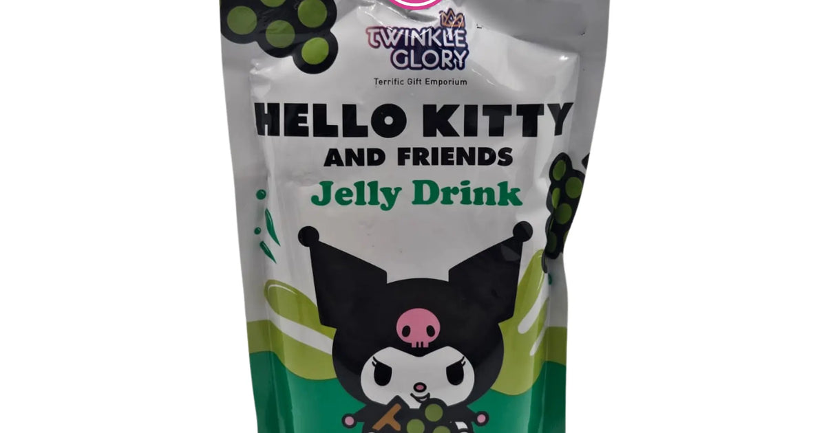 Twinkle Glory Kuromi Jelly Drink Green Grape Flavour 120ml – Asian Pantry