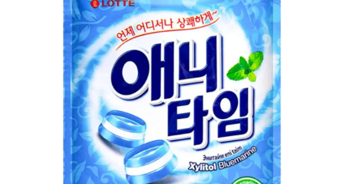 Lotte Anytime Candy Bluemarine Sugar Free 60g – Asian Pantry