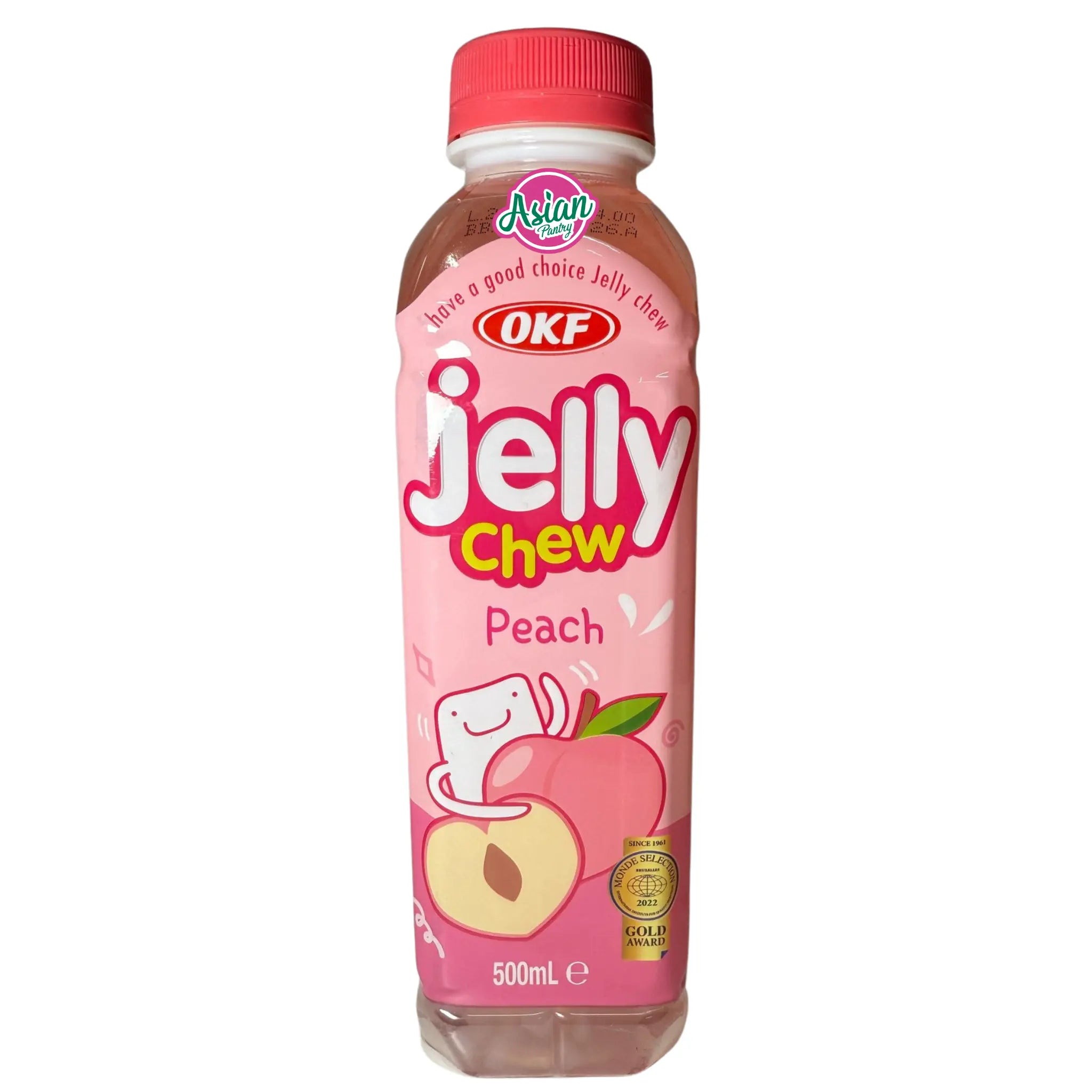 OKF Jelly Chew Peach 500ml
