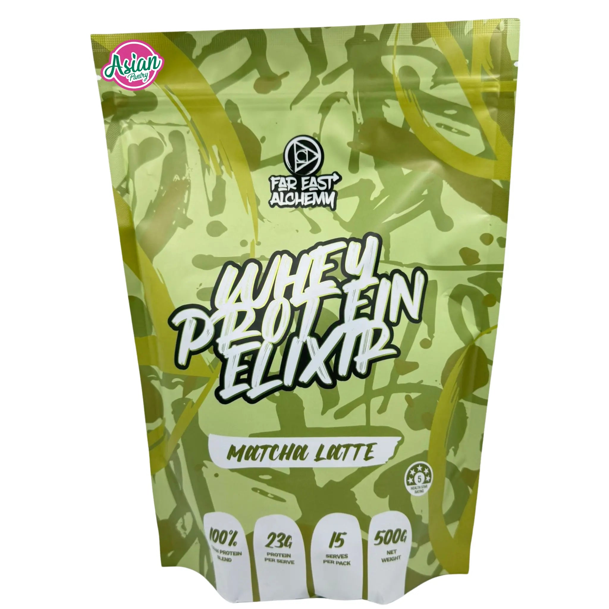 Far East Alchemy Whey Protein Elixir Matcha Latte 500g