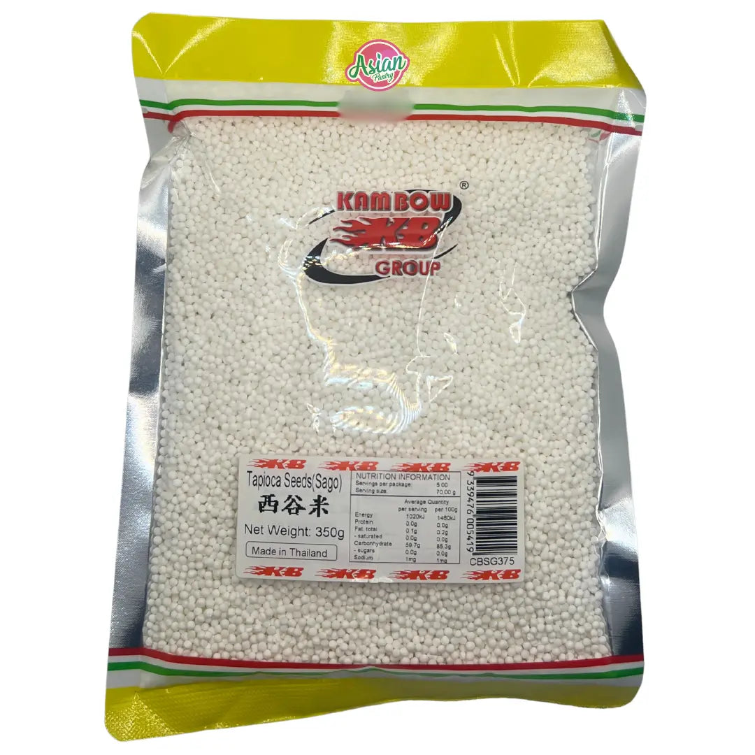Kambow Tapioca Seeds (Sago) 350g – Asian Pantry
