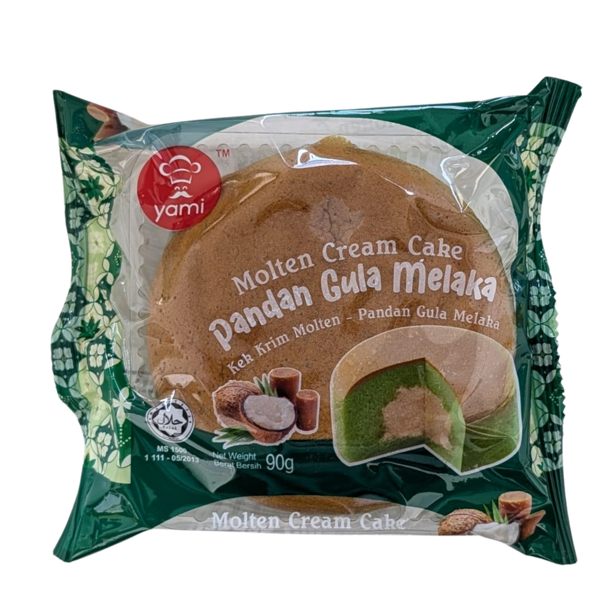 Yami Pandan Molten Cream Cake 90g – Asian Pantry