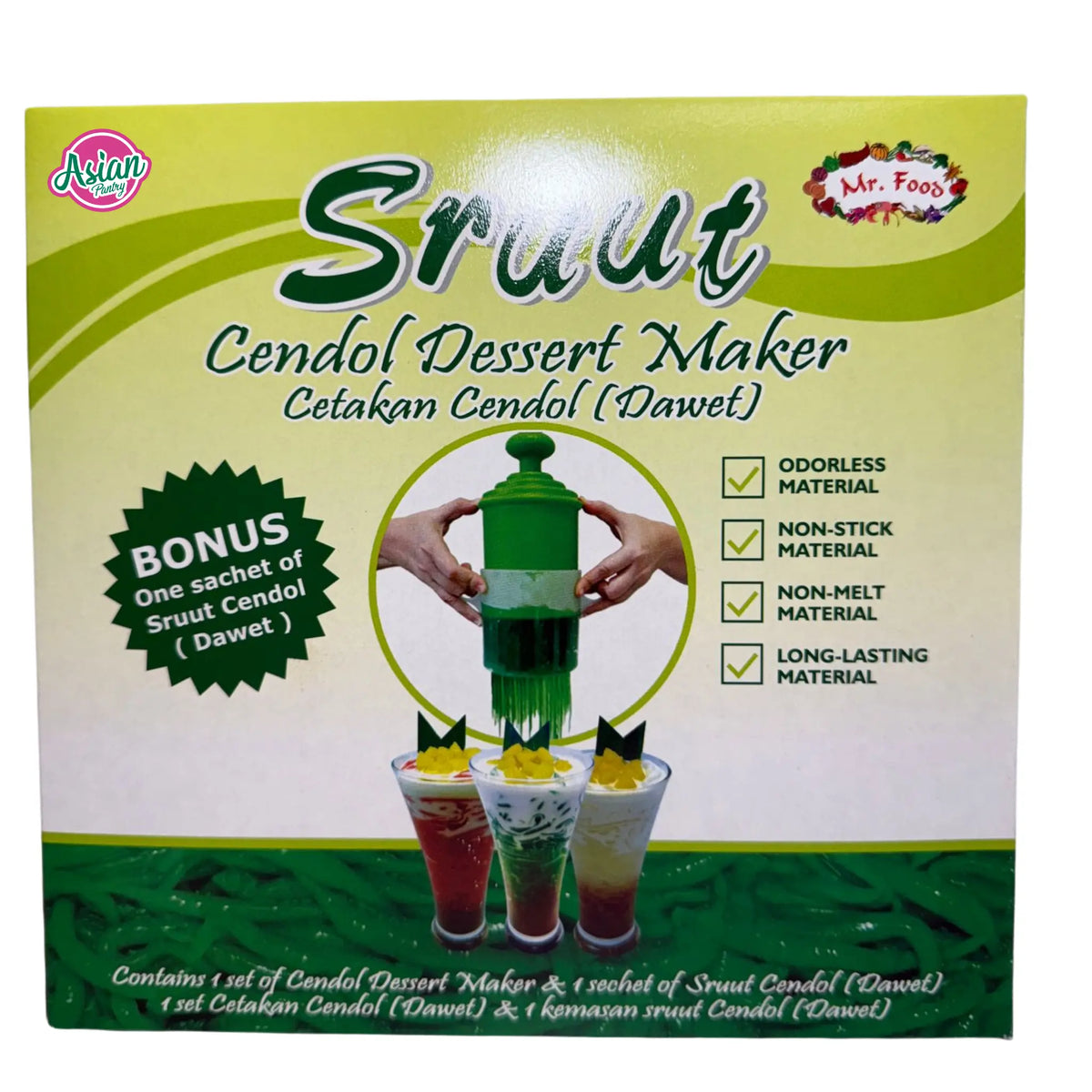 Sruut Cendol Dessert Maker 364g – Asian Pantry