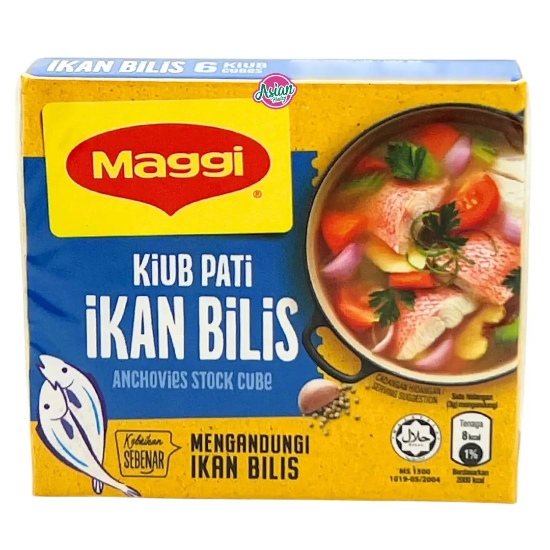 Maggi Ikan Bilis (Fish) Stock Cube 60g – Asian Pantry