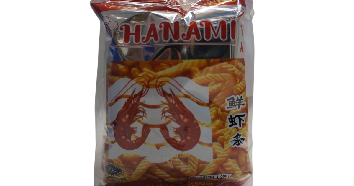 Hanami Prawn Crackers Original (6 Pack) 90g – Asian Pantry