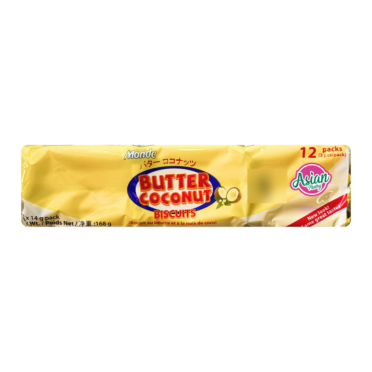 Monde Nissin Butter Coconut Biscuits 168g – Asian Pantry