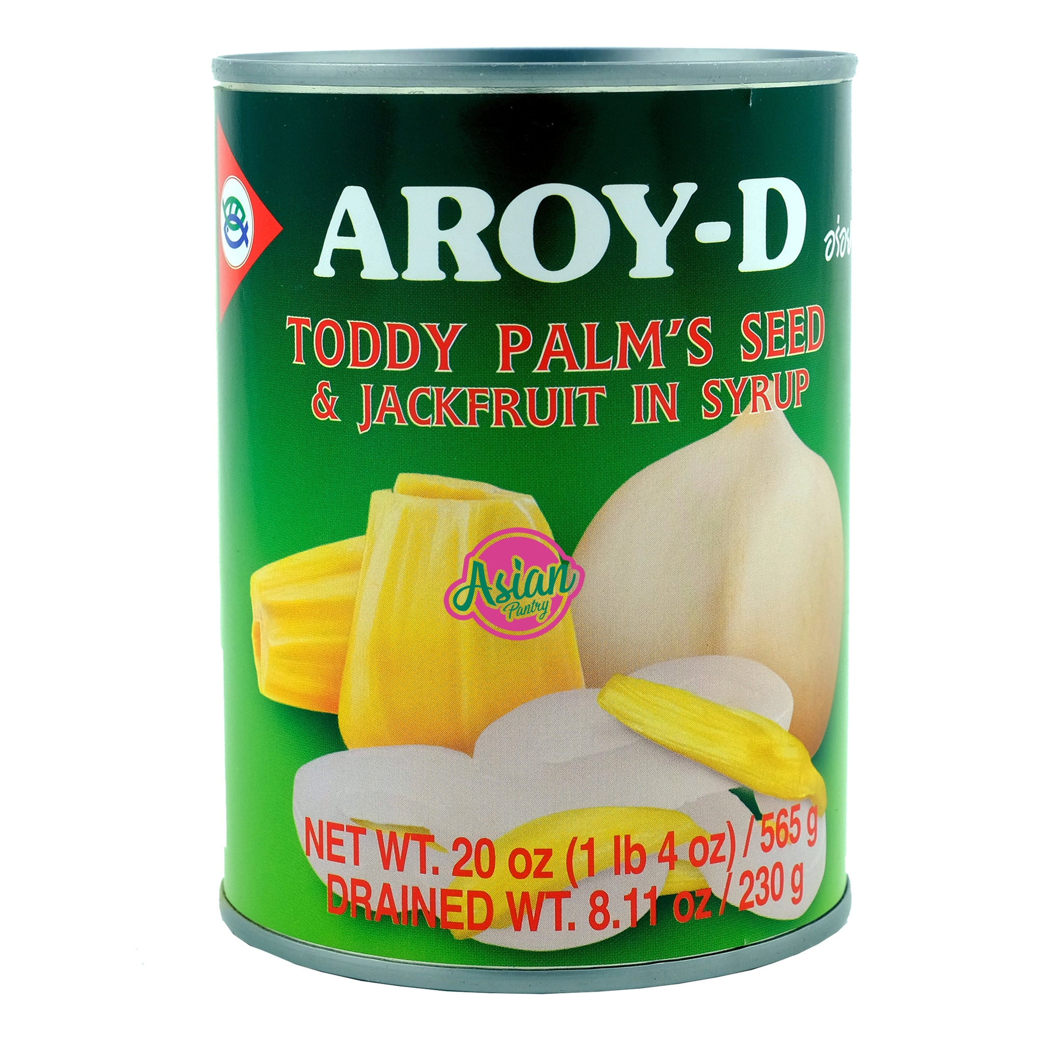 Toddy Palm Seeds Aroy D Toddy Palm's Seed Whole In Syrup (20 Oz)