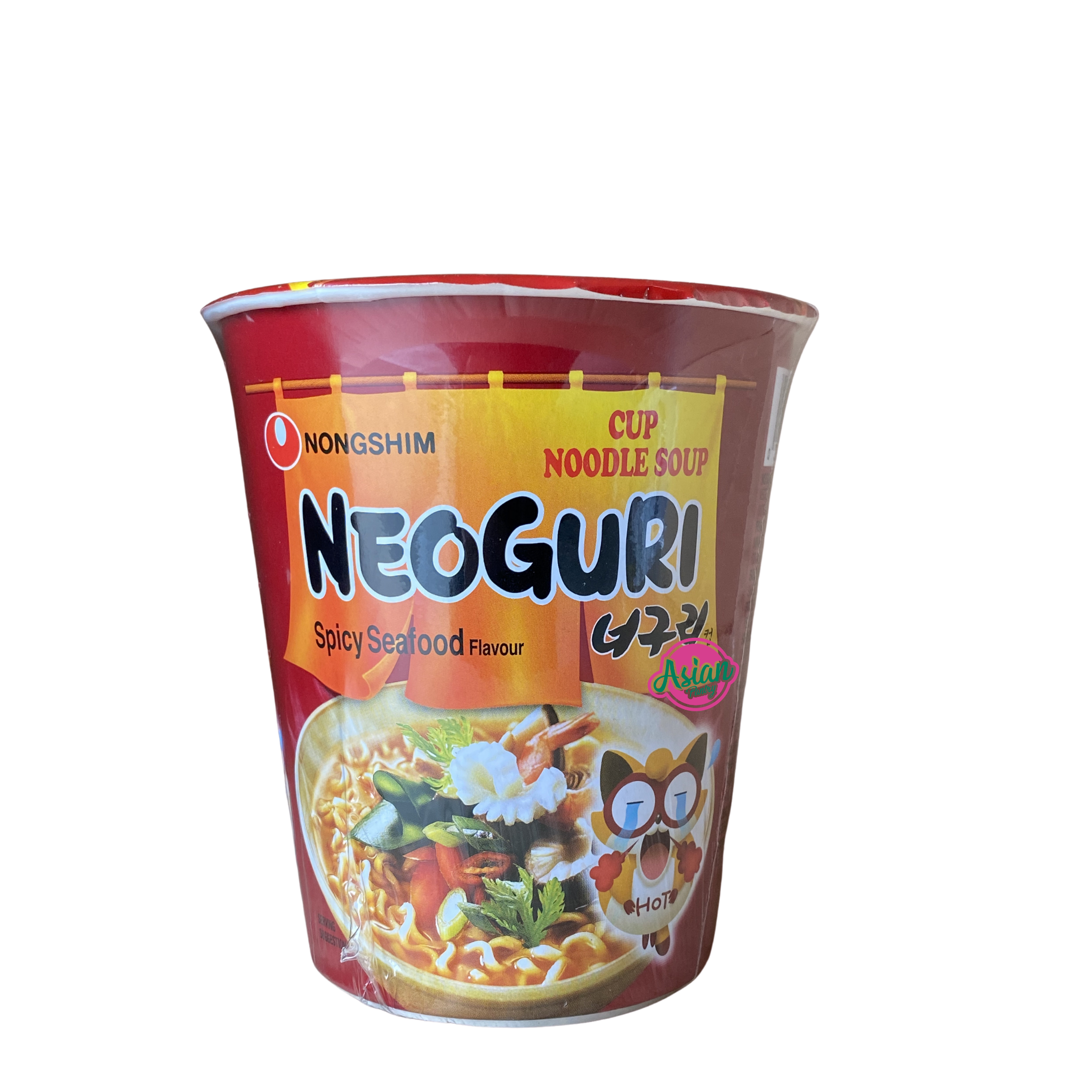 Neoguri Nongshim Neoguri Spicy Ramen Pack 120gx5ea/농심 얼큰한
