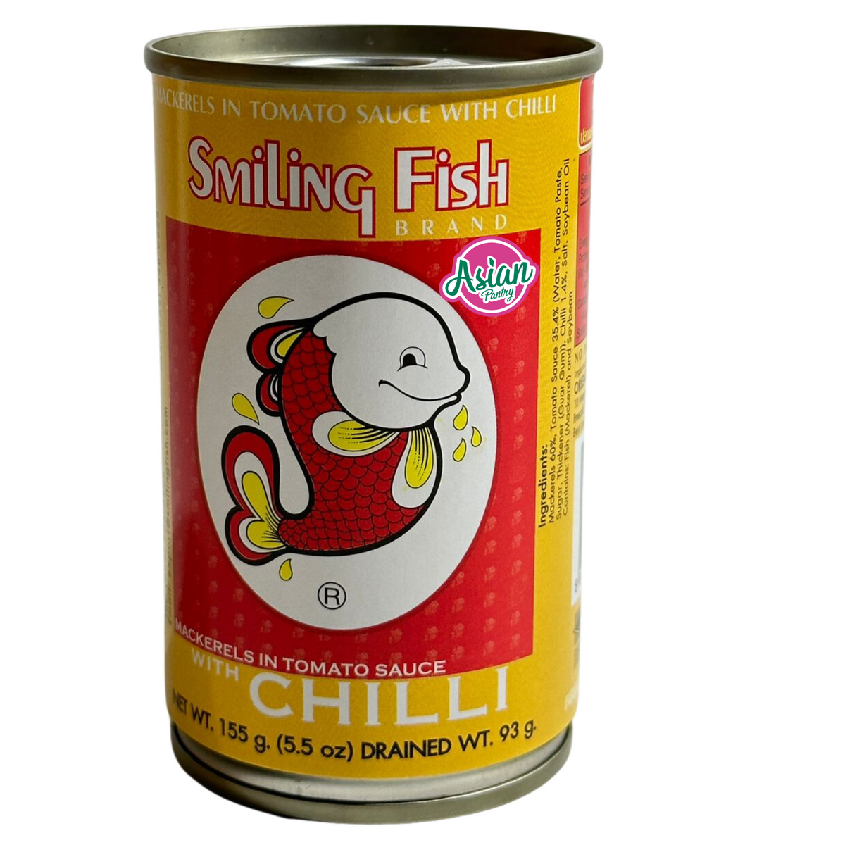Smiling Fish Mackerels in Tomato Sauce with Chilli 155g – Asian Pantry